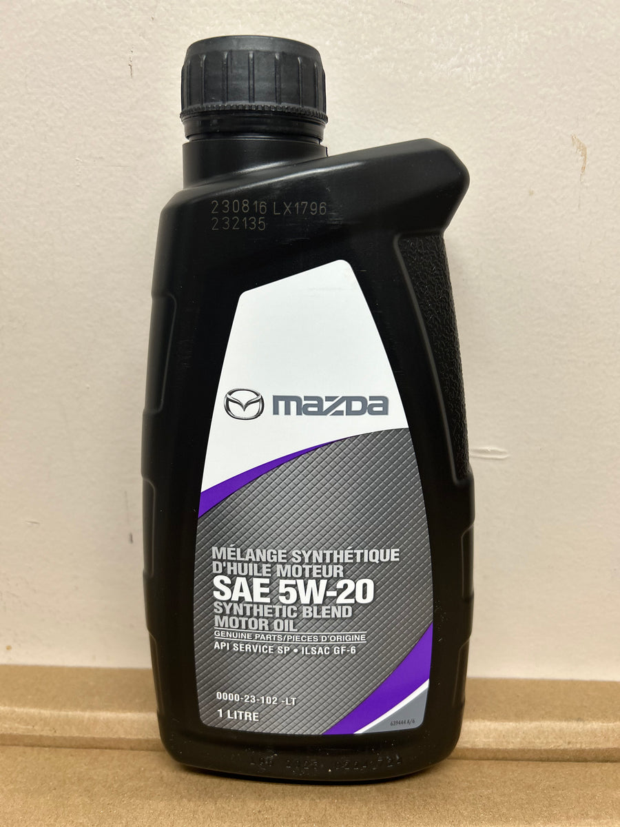 Mazda Synthetic Blend Engine Oil (SAE 5W20 SP) | Mazda Gear Shop