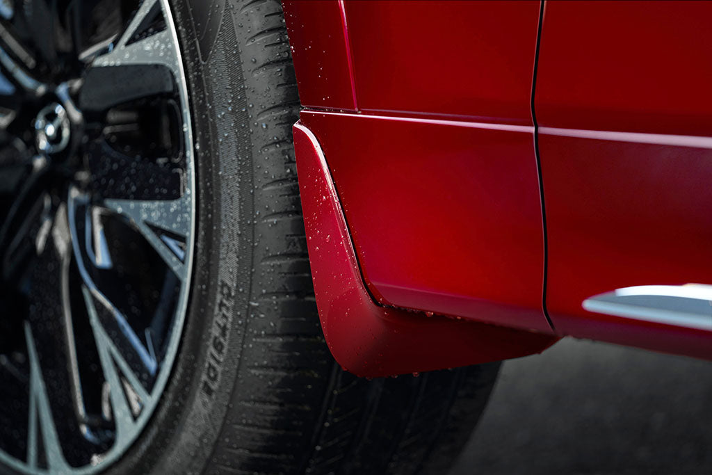 Front Mud Guards (SOUL RED CRYSTAL, 46V) For CX-70 & CX-90 | Mazda Gear ...